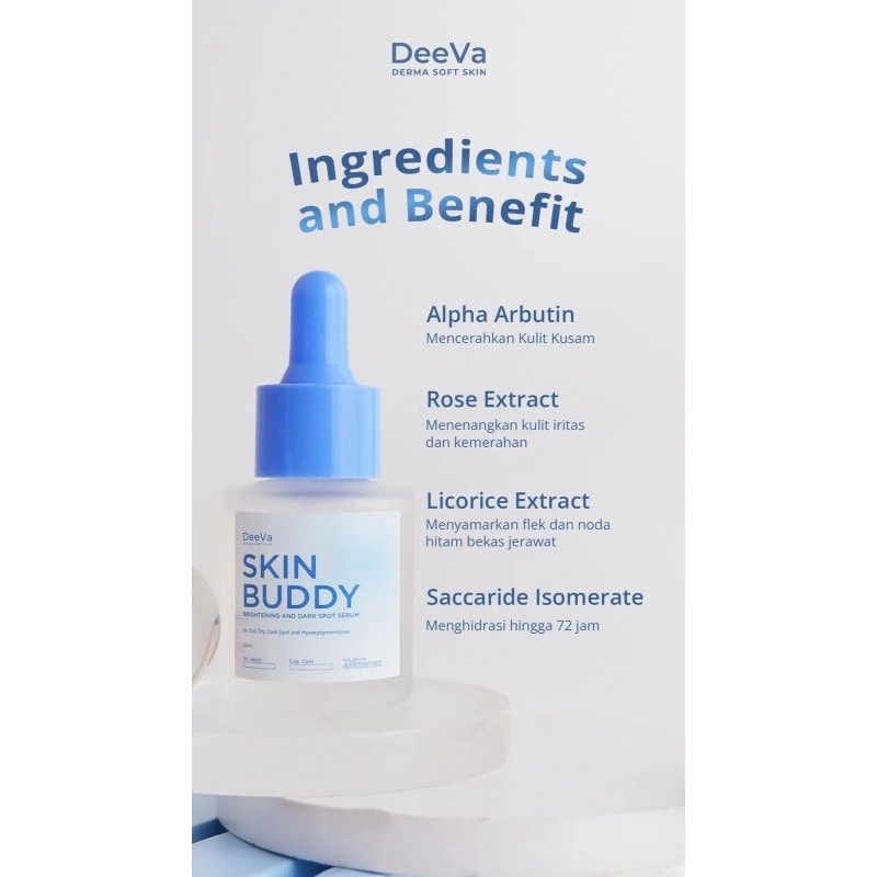 Jual skin buddy brightening and dark spot serum / serum brightening ...
