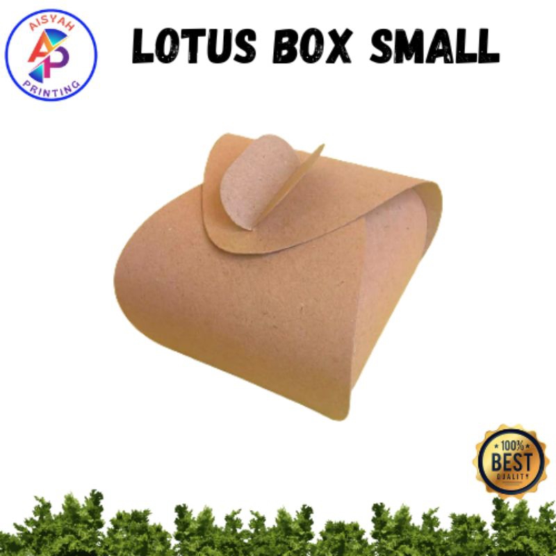 Jual Lotus Box Small, Box Kue Hampers, Brown Kraft, Dus Donat, souvenir ...