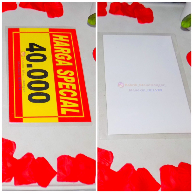 Jual Harga Special / Tag harga / KERTAS TULISAN / KERTAS HARGA BANDROL ...