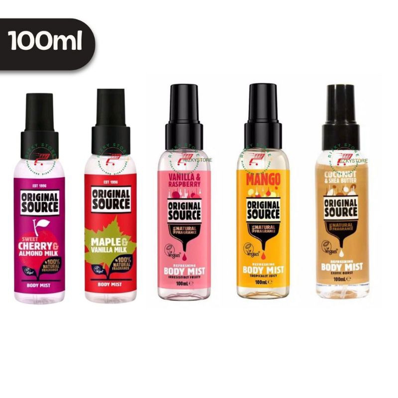 Jual Original Source Body Mist 100 ml | Shopee Indonesia