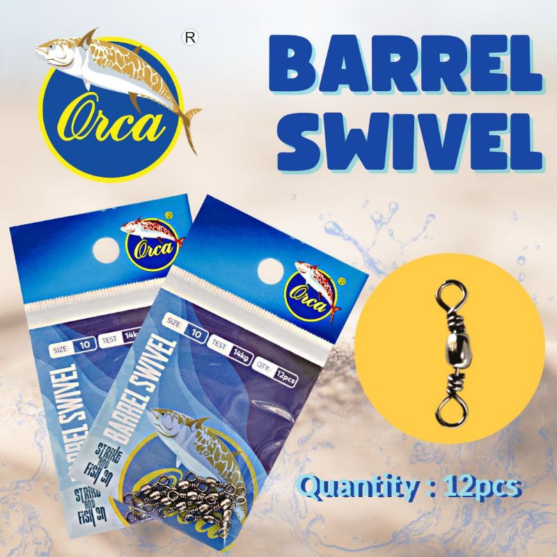 Jual Barrel Swivel Orca Kili Kili Pancing Kuat Ori | Shopee Indonesia