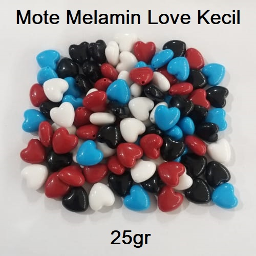Jual MOTE MELAMIN LOVE KECIL HARGA /25GRAM | Shopee Indonesia