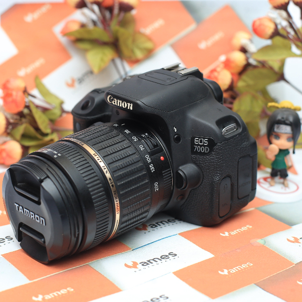 Jual CANON 700D Tele Zoom Kamera DSLR -Paket Zoom | Shopee Indonesia