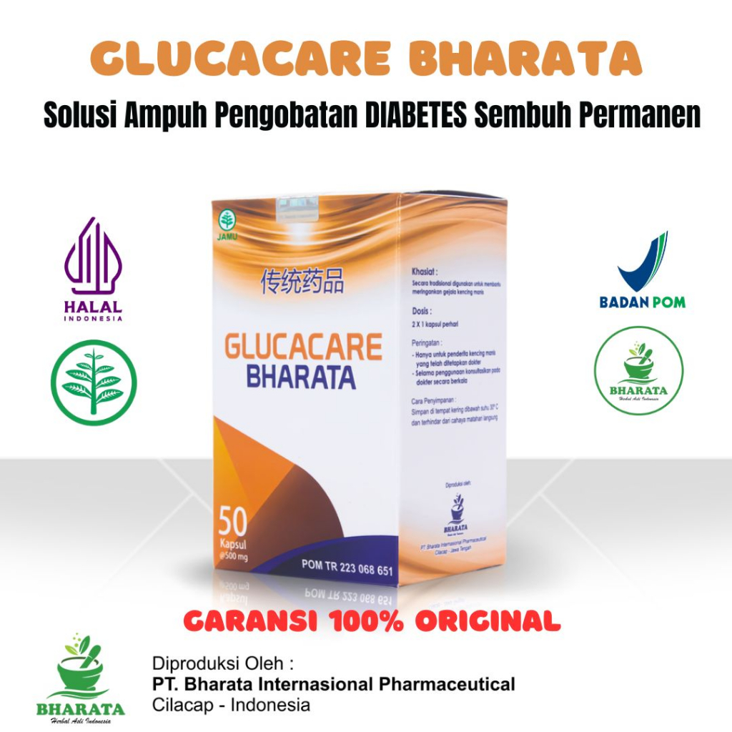 Jual Obat Diabetes Paling Ampuh Glucacare Barata Obat Luka Diabetes ...
