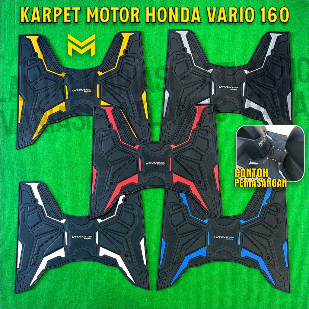 Jual STEP FLOOR MATT VARIO 160 NEW 2022 2023 PIJAKAN KAKI VARIO LED 160 ABS CBS ISS SYSTEM PANEL ...