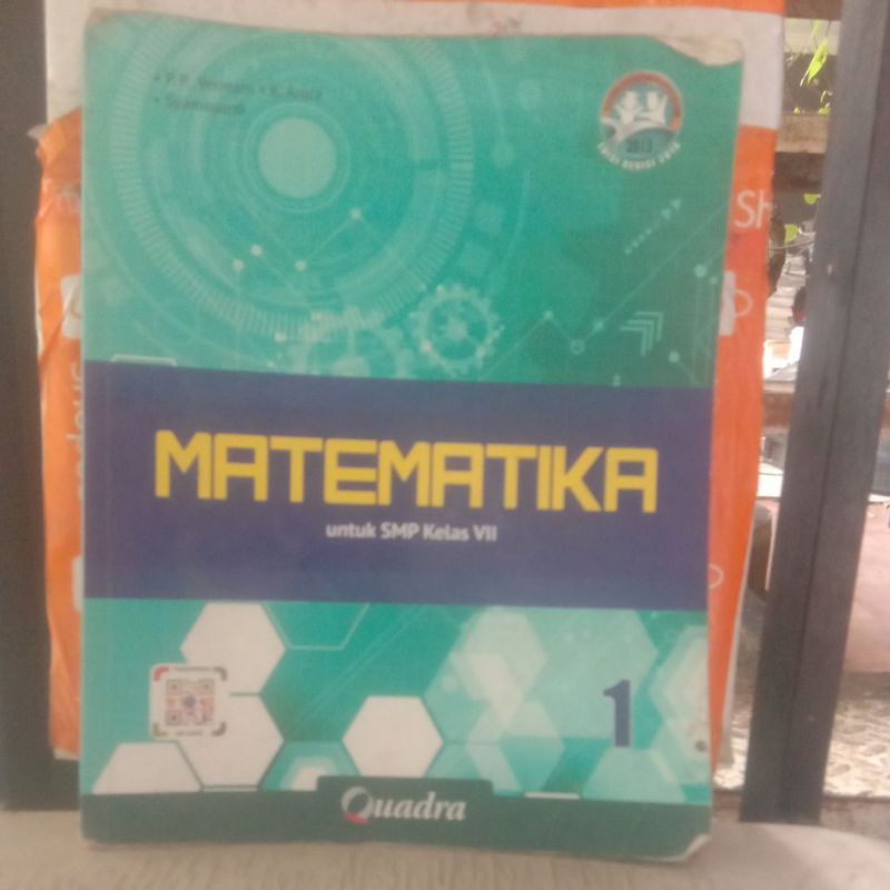 Jual buku matematika untuk SMP kelas 7 penerbit Quadra | Shopee Indonesia