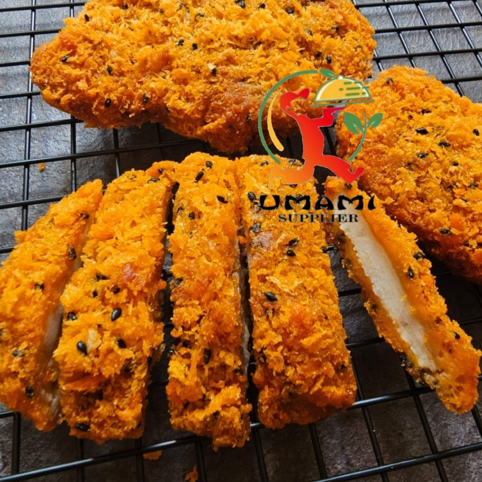 Jual Premium Chicken Katsu with Black Sesame Katsu Ayam Fillet Wijen 10 ...