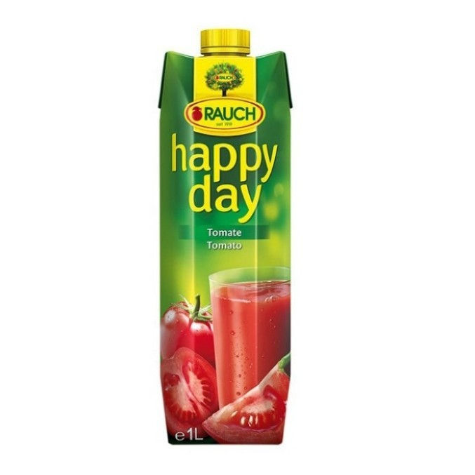 Jual Tomato Juice Happy Day / Jus Tomat Happy Day - 1 ltr | Shopee ...