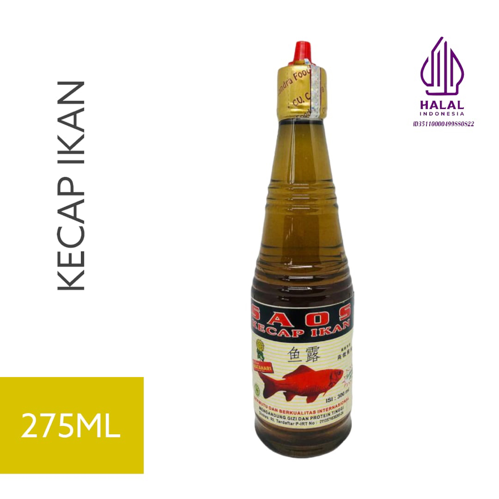 Jual KECAP IKAN (275ML) | Halal | Cap Bunga Matahari | Shopee Indonesia