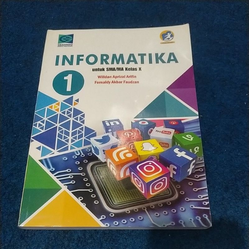 Jual buku informatika untuk SMA /MA kelas 10, 1, X penerbit Grafindo | Shopee Indonesia
