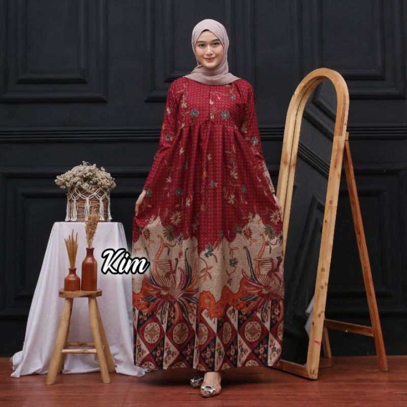 Jual GAMIS BATIK BEST SELER II BATIK GAMIS TERLARIS | Shopee Indonesia