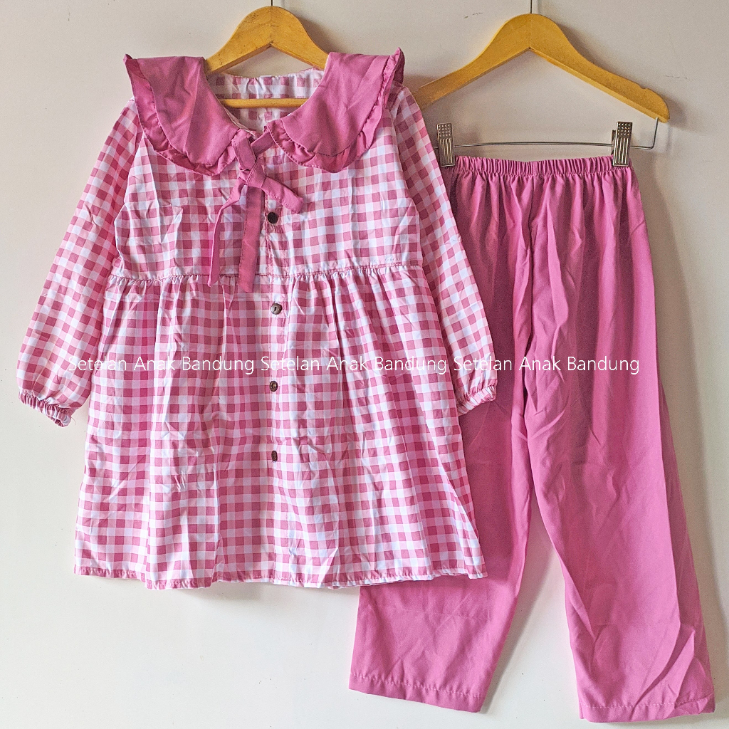 Jual Setelan Anak - OneSet Kekinian/Baju anak Perempuan/Baju Tidur Anak ... Jual Setelan Anak - OneSet Kekinian/Baju anak Perempuan/Baju Tidur Anak ...