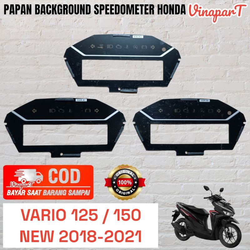 Jual background papan layar speedometer kilometer vario 125 150 new ...