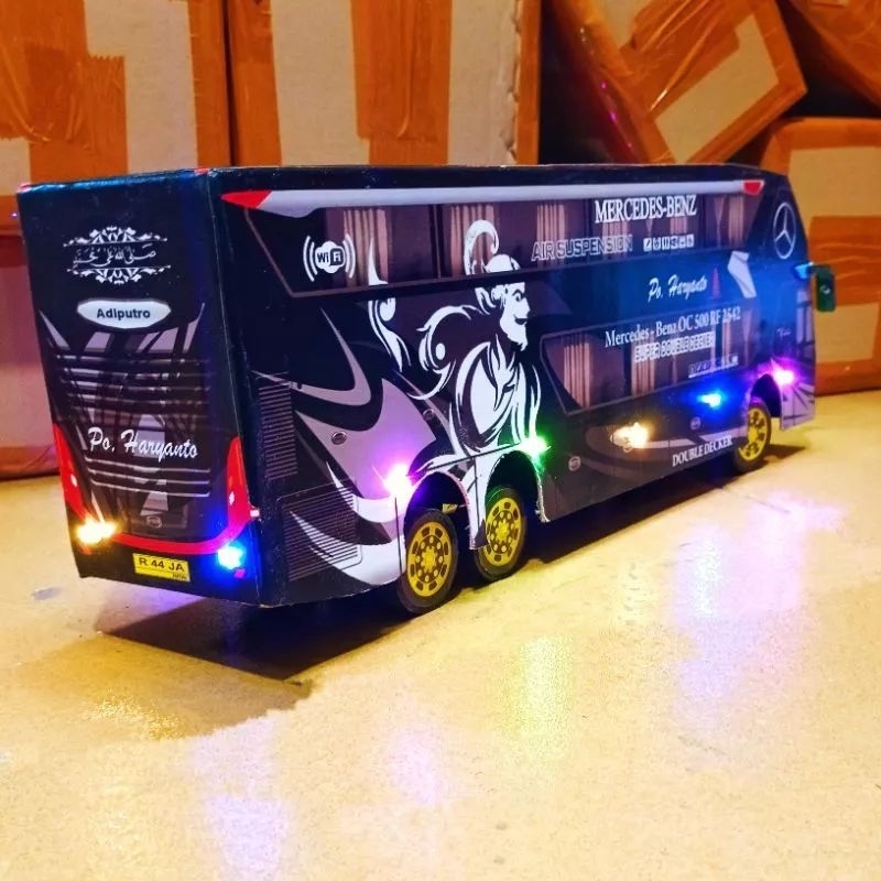 Jual MINIATUR BUS BASURI | Shopee Indonesia