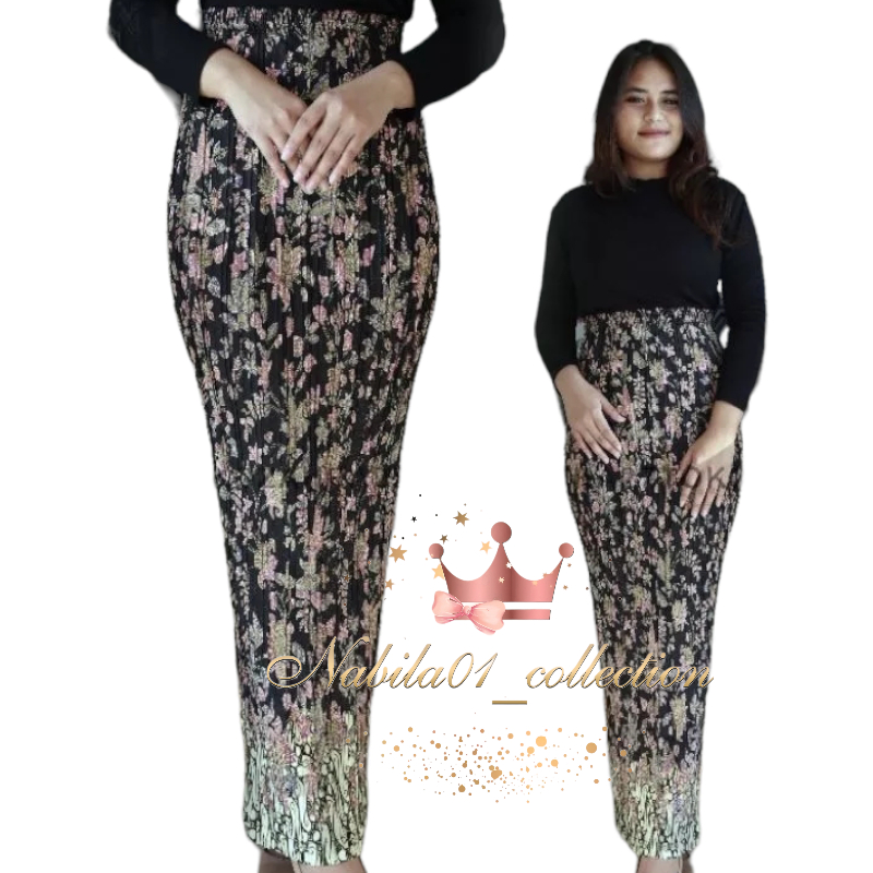Jual REAL PICT ROK PLISKET BATIK / ROK TRENDY / BAWAHAN KEBAYA / ROK ...
