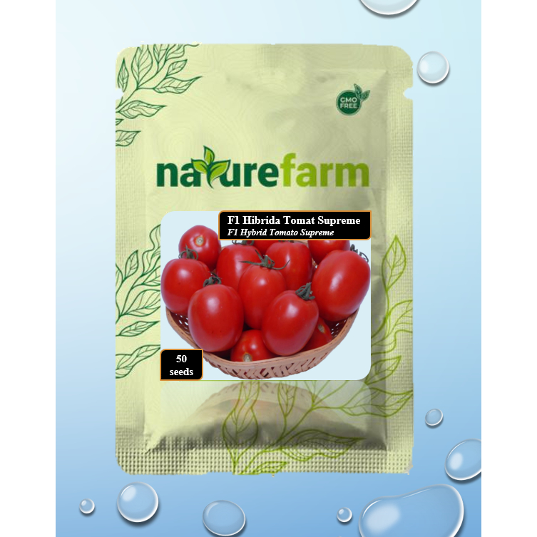 Jual Naturefarm - Benih Bibit F1 Hibrida Tomat Supreme (F1 Hybrid ...
