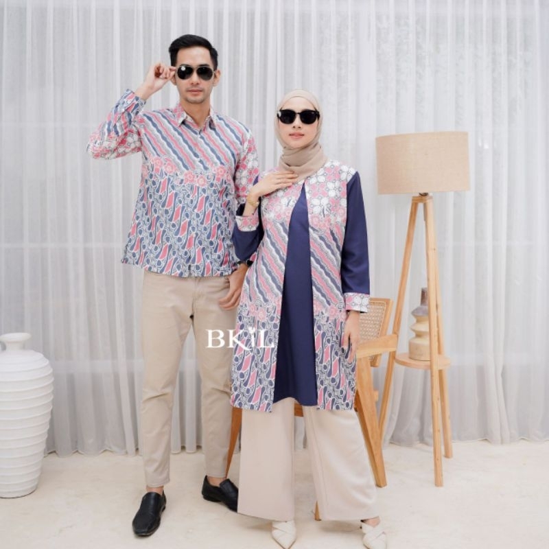 Jual KANTHIL Tunik Batik Couple Diana | Shopee Indonesia