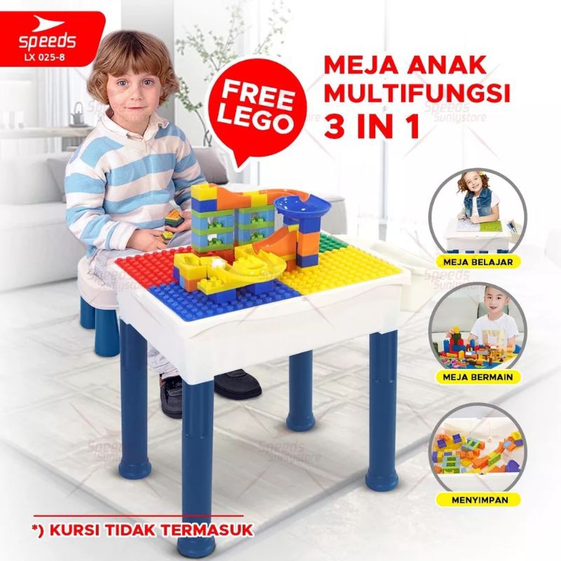 Jual COD 2 KG MEJA LEGO MEJA BELAJAR ANAK SET MEJA BELAJAR MULTIFUNGSI ...