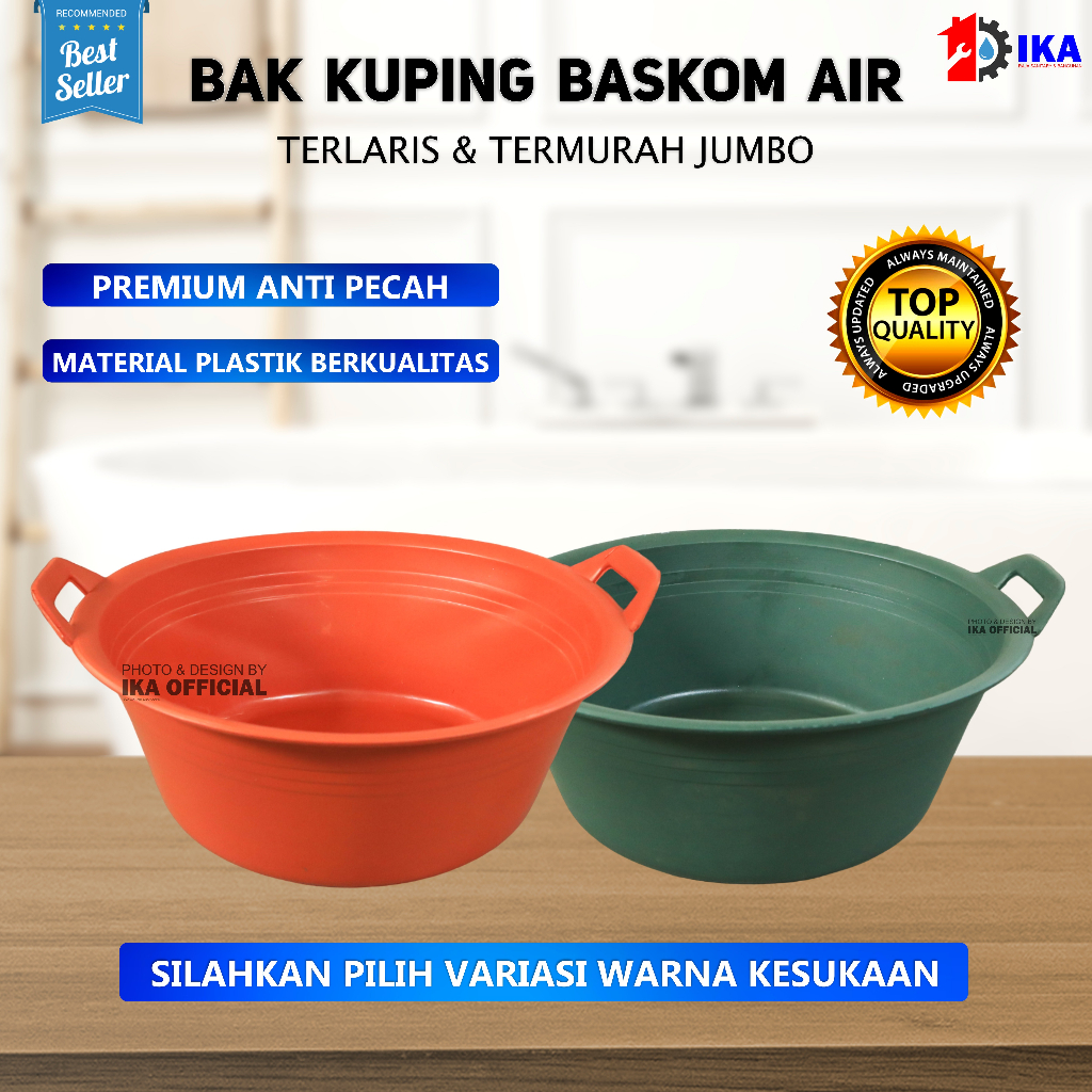 Jual BAK KUPING - Baskom Air / Ember Cuci Piring / Ember Mandi / Waskom ...