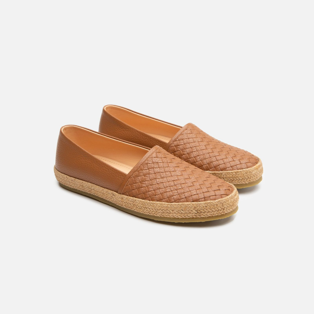 Jual Scilla Woven Intreciatta in Pretzel Genuine Leather | Shopee Indonesia