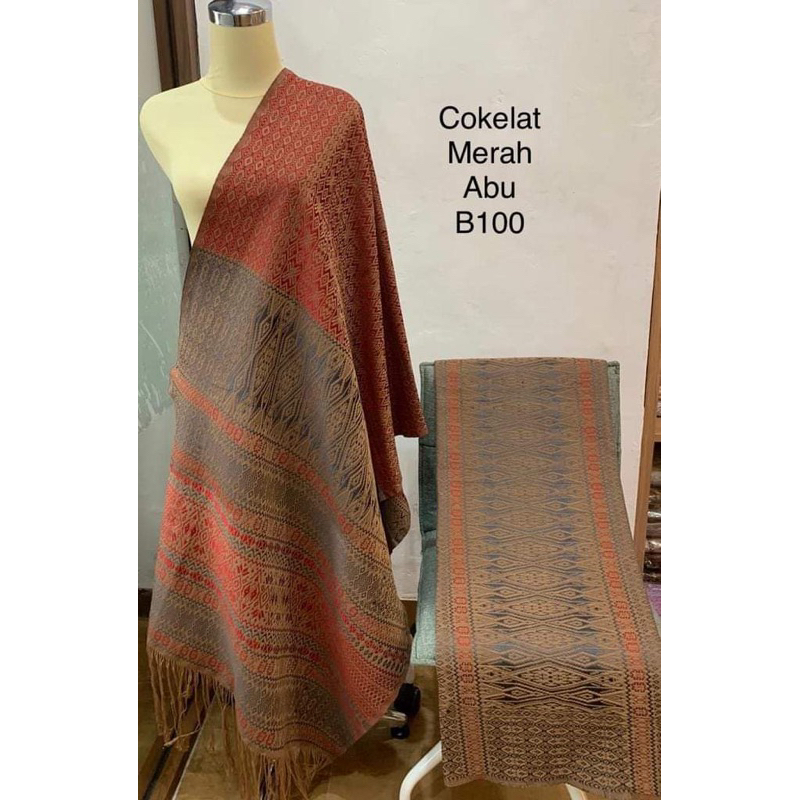 Jual Songket medan Tumtuman Tanpa sambungan Kombinasi Kristal Warna ...