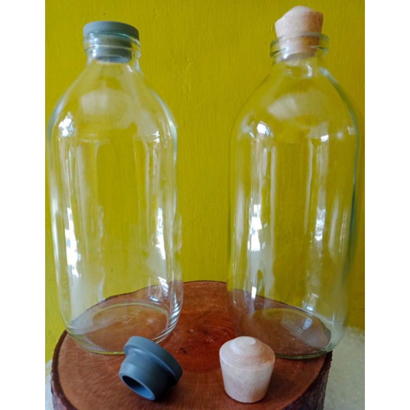 Jual BOTOL KACA ASI 500 ML |BOTOL MADU BOTOL JUS VAS BUNGA | BOTOL ...