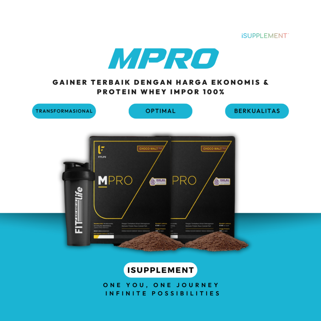 Jual MPRO Mass Pro Gainer FITlife 10.5lbs 10,5 lbs 10lbs | Shopee Indonesia