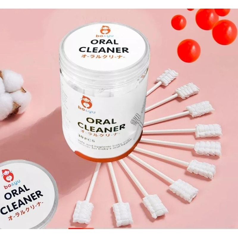 Jual ORAL CLEANER KASA PEMBERSIH MULUT BAYI BO&YU SATUAN | Shopee Indonesia