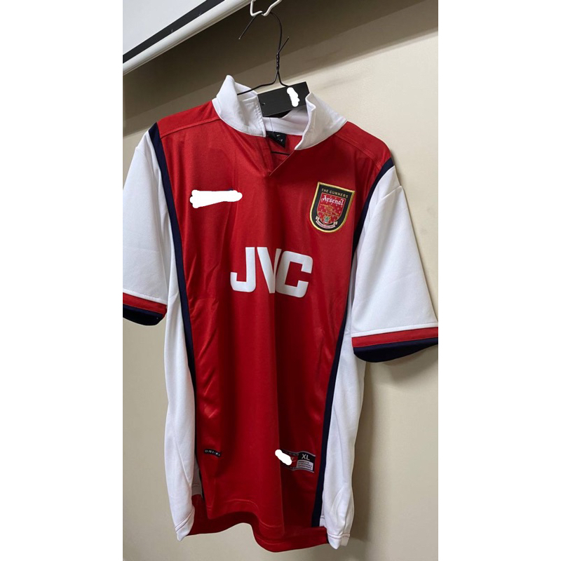 Jual JERSEY RETRO GRADE ORI ARSENAL HOME JVC HOME 98/99 | Shopee Indonesia