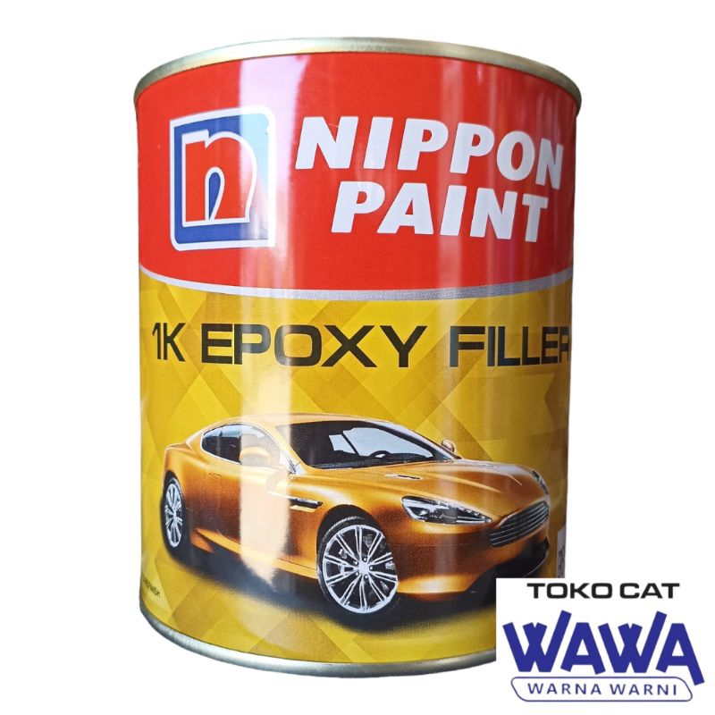 Jual cat dasar Nippon 1Komponen Hi Epoxy Filler black/hitam anti karat ...