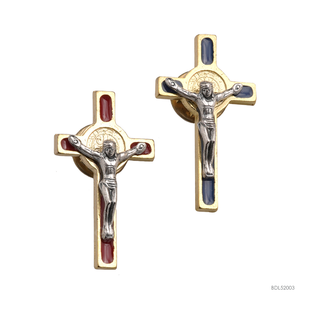 Jual Pin Salib St Benedictus Devosi Katolik | Shopee Indonesia