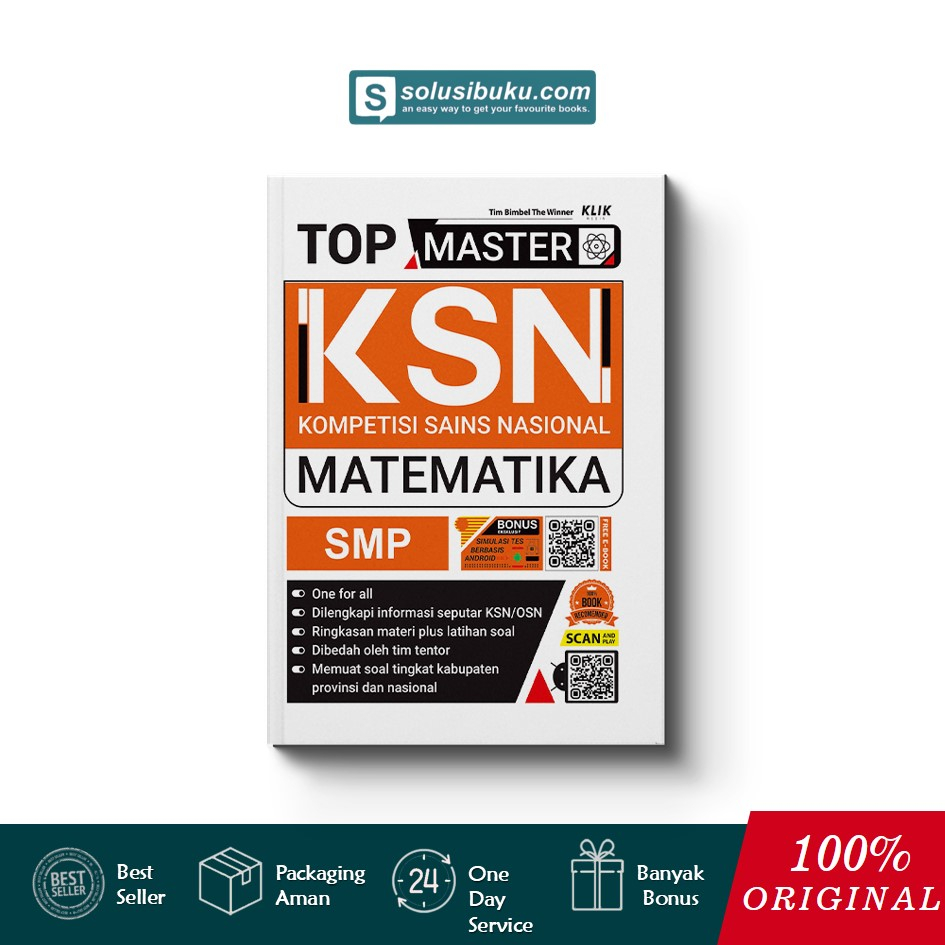 Jual Buku Top Master KSN Matematika SMP (C-Klik Media) | Shopee Indonesia