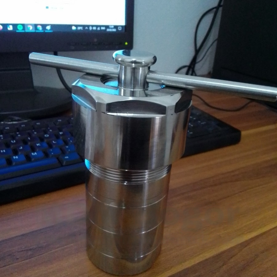 Jual Hidrotermal Sintesis Hidrotermal Autoclave Reaktor 10ml + Chamber ...