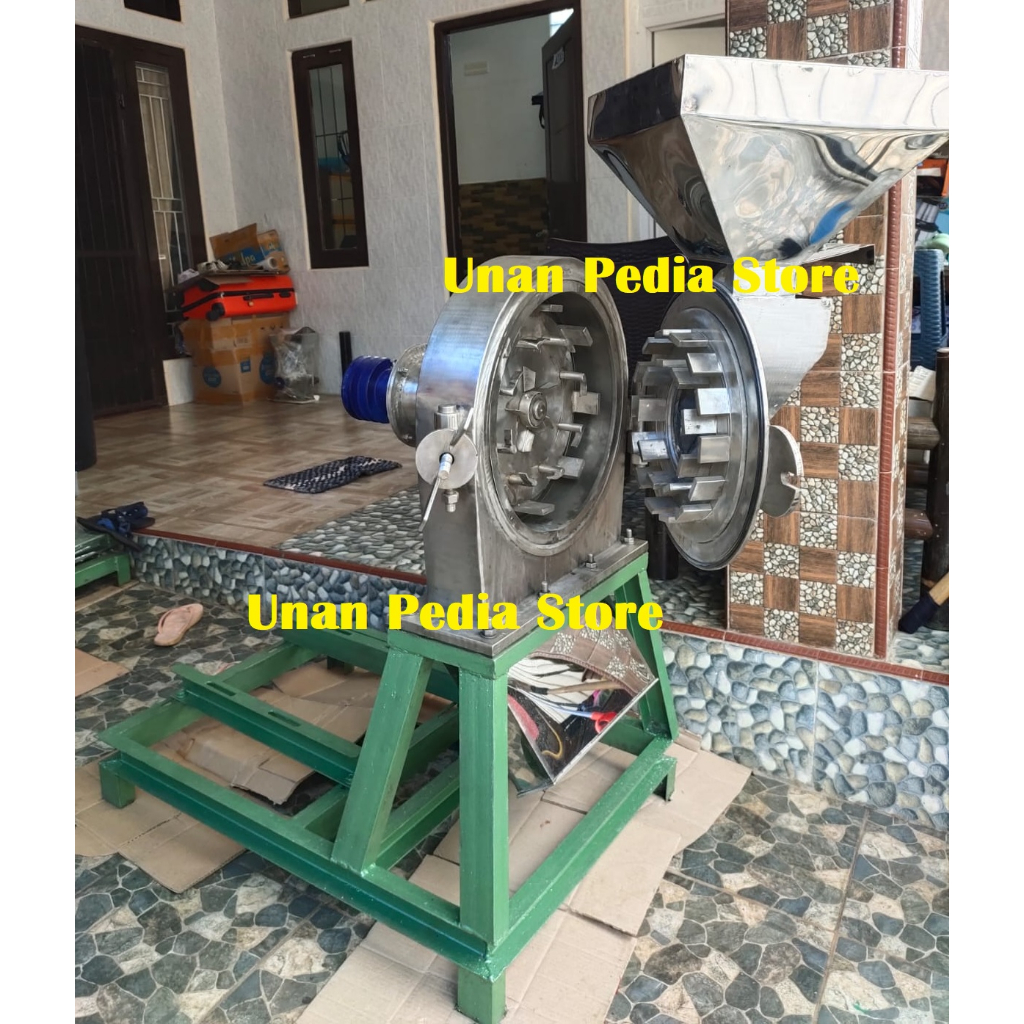 Jual Mesin Disk Mill FFC 45 Stainless Penepung Jagung-Singkong- Lada ...