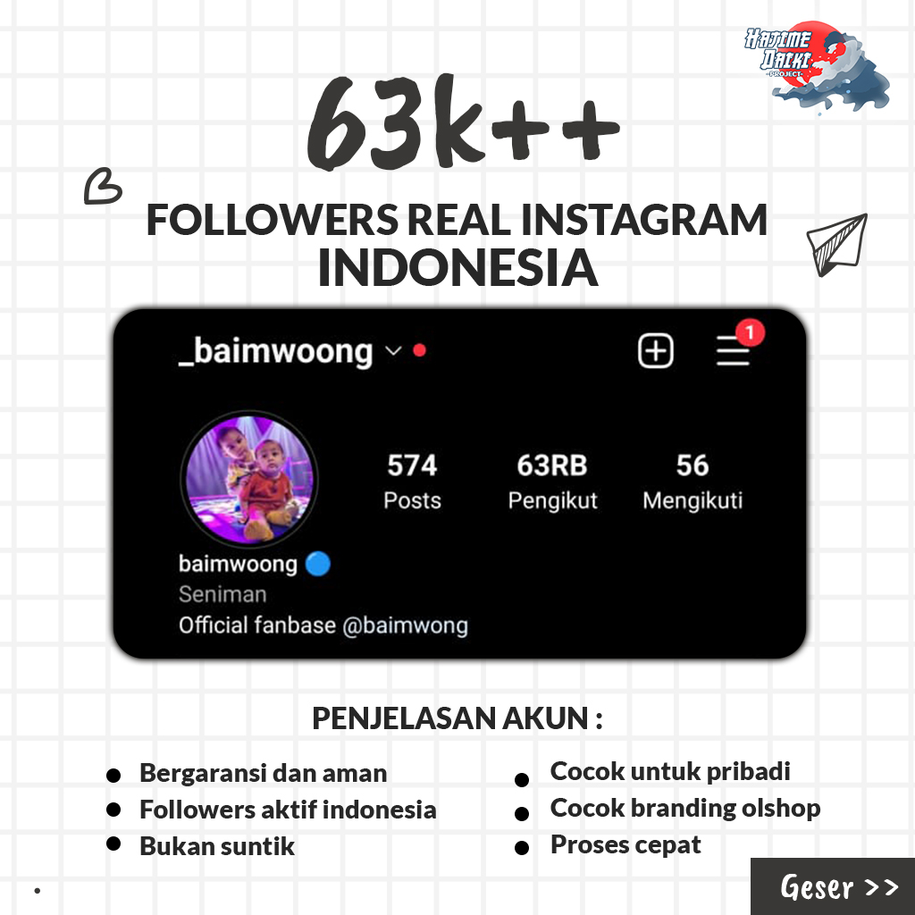 Jual JUAL AKUN lG ACC 63K FOLLOWERS INDONESIA LANGSUNG PAKAI | Shopee ...
