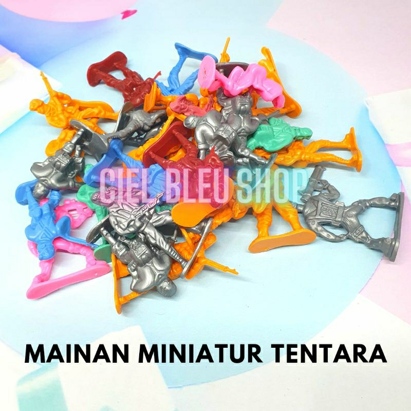 Jual Mainan Miniatur Patung Tentara Mini Orangan Tentara Soldier Military Shopee Indonesia