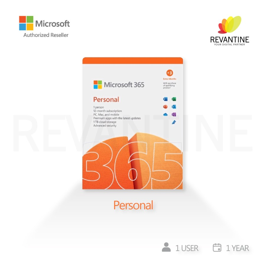 Jual Microsoft Office 365 Personal ESD - 1 User 5 Device 1 Year ...