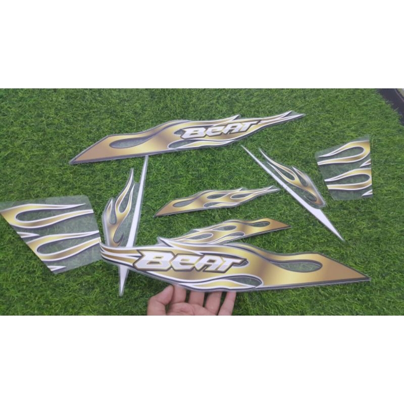 Jual STIKER STRIPING BEAT FI API TITANIUM STRIPING CUSTOM TRANSPARAN ...