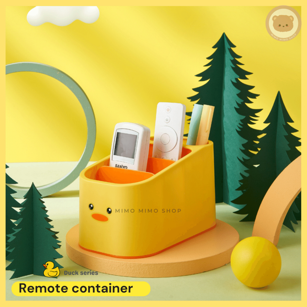 Jual Tempat Remot AC BEBEK Remote Container Organizer Meja Tempat ...