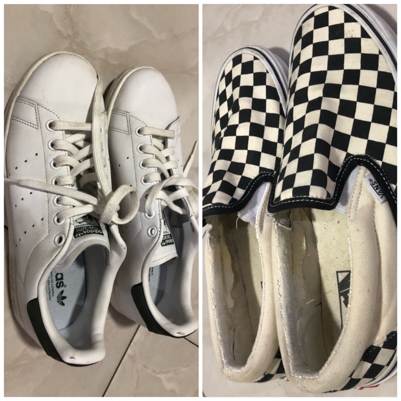 Jual adidas & vans ( dapat 2 sepatu ) | Shopee Indonesia