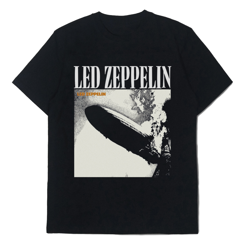 Jual Kaos Led Zeppelin #1 Bootleg - Kaos Band Rock Vintage Combed 24s ...