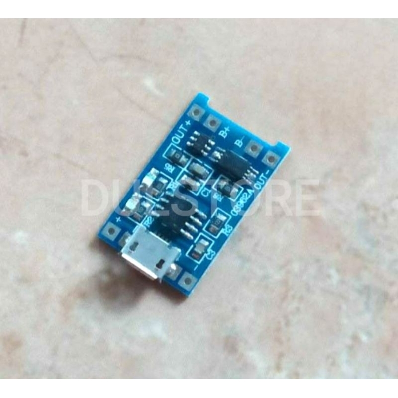 Jual Modul TP4056+Protec / modul cas batre micro usb | Shopee Indonesia