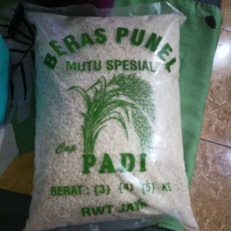 Jual Beras punel 3kg cap PADI | Shopee Indonesia