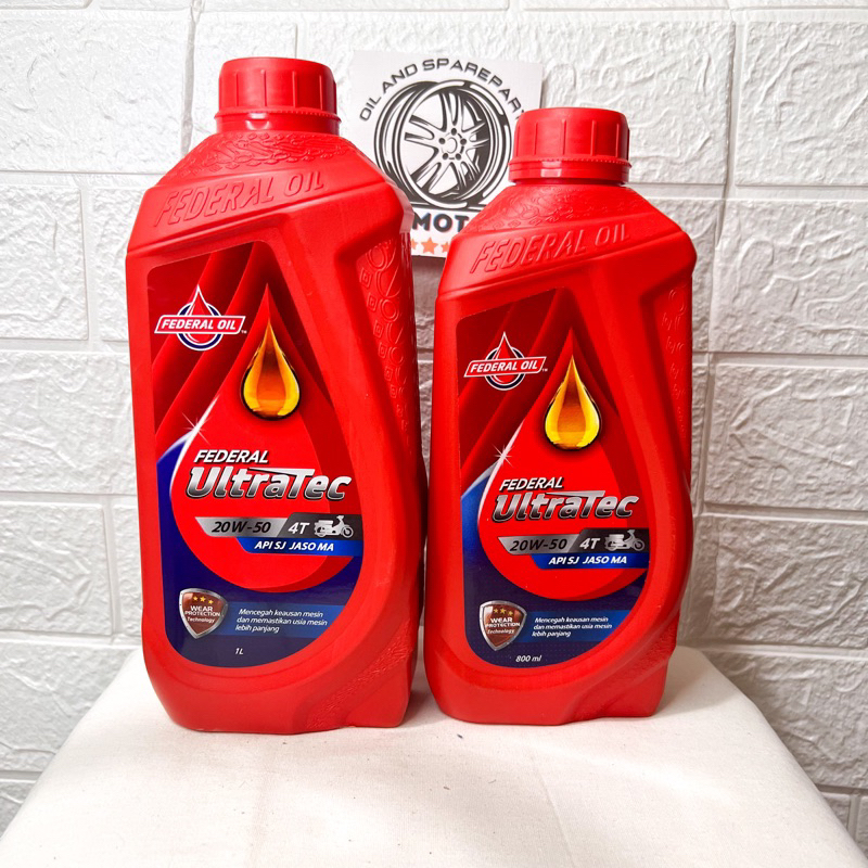 Jual FEDERAL OLI ULTRATEC 0,8L / 1L ORIGINAL | Shopee Indonesia