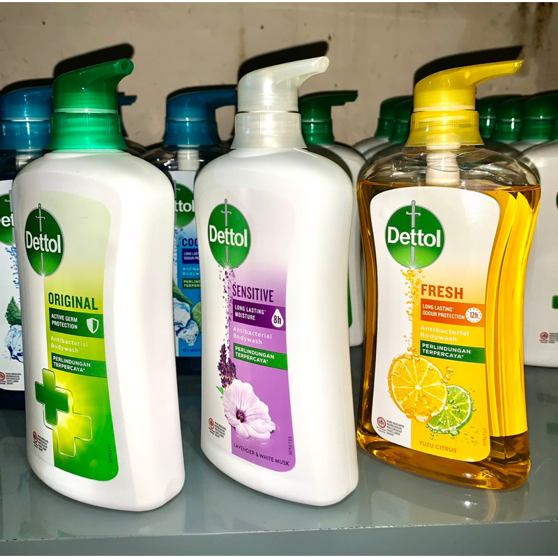 Jual Dettol Bodywash Sabun Mandi Cair Botol Pump 625ml | Shopee Indonesia