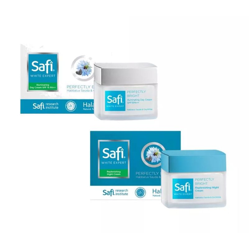 Jual Safi white expert illuminating cream day + night (paket) | Shopee ...