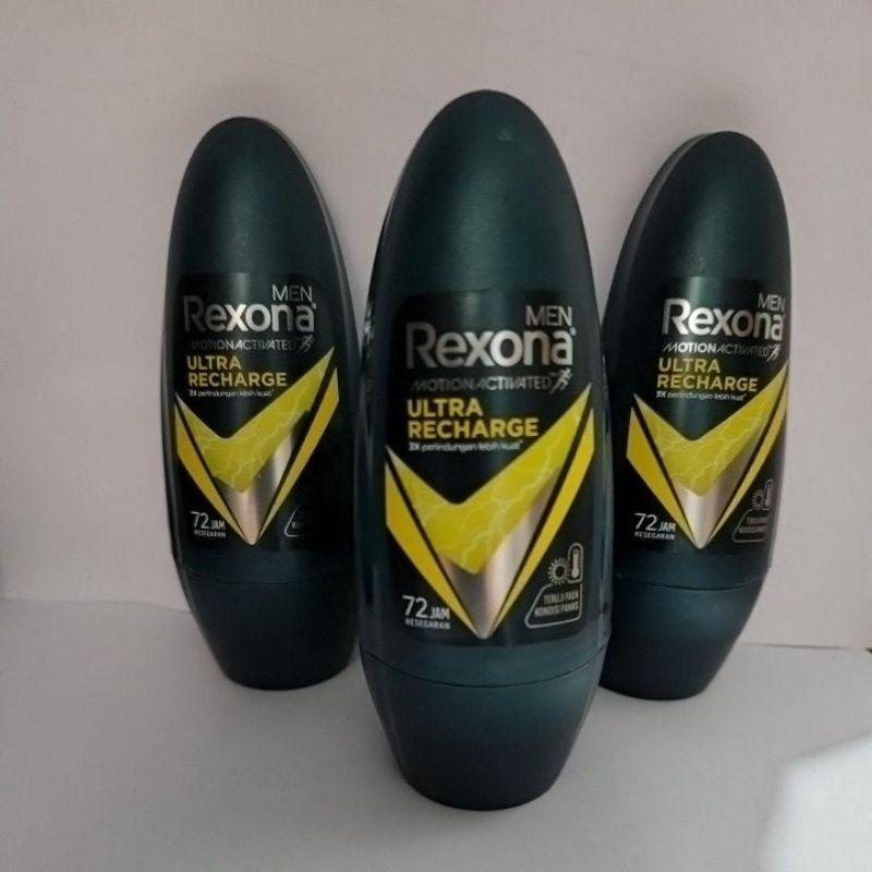 Jual Rexona rollon V8/ultra recharge 45ml(kemasan baru) | Shopee Indonesia