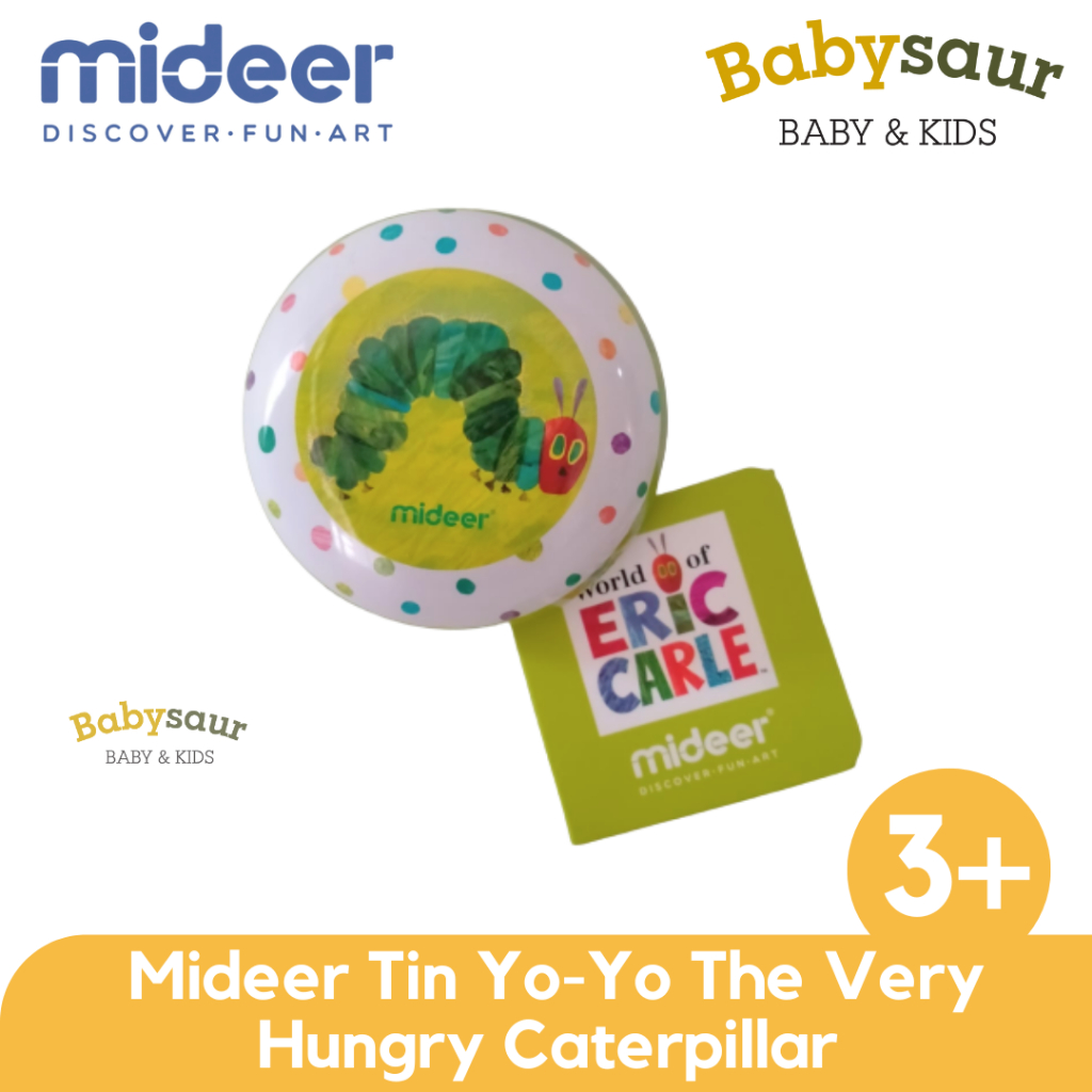 Jual Mideer Tin Yo-Yo The Very Hungry Caterpillar Mainan Yoyo Anak Anak ...