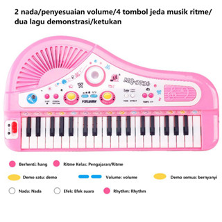 Jual FUNTOY 37 Kunc Little Musician Piano MIC Keyboard Elektronik Mini ...