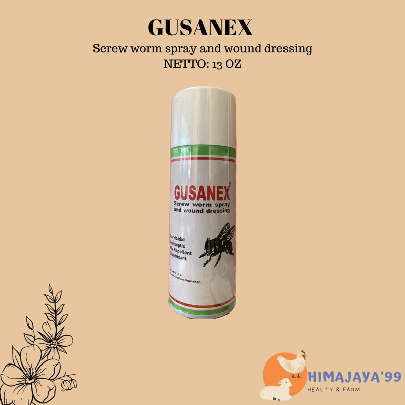 Jual GUSANEX SPRAY Obat Semprot Luka dan Anti Lalat | Shopee Indonesia